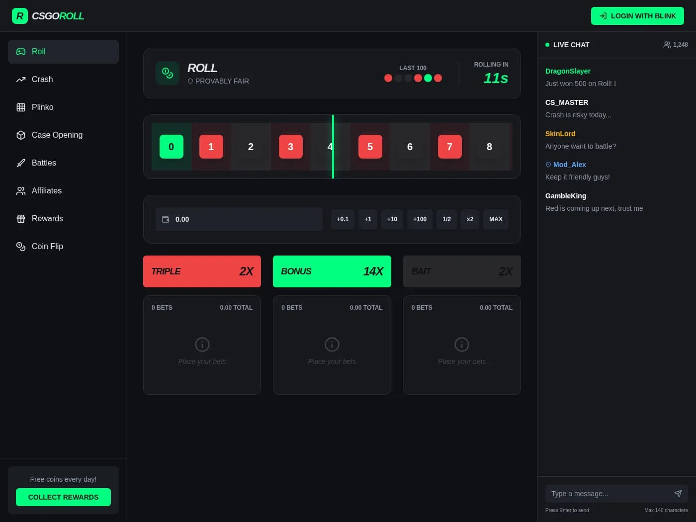CSGORoll Clone