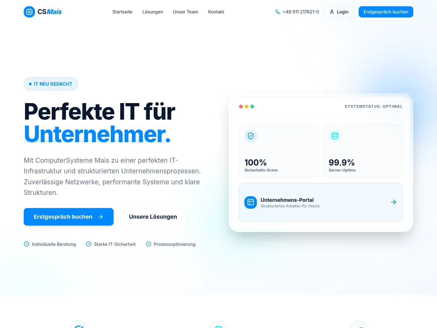 CSMais Web Portal
