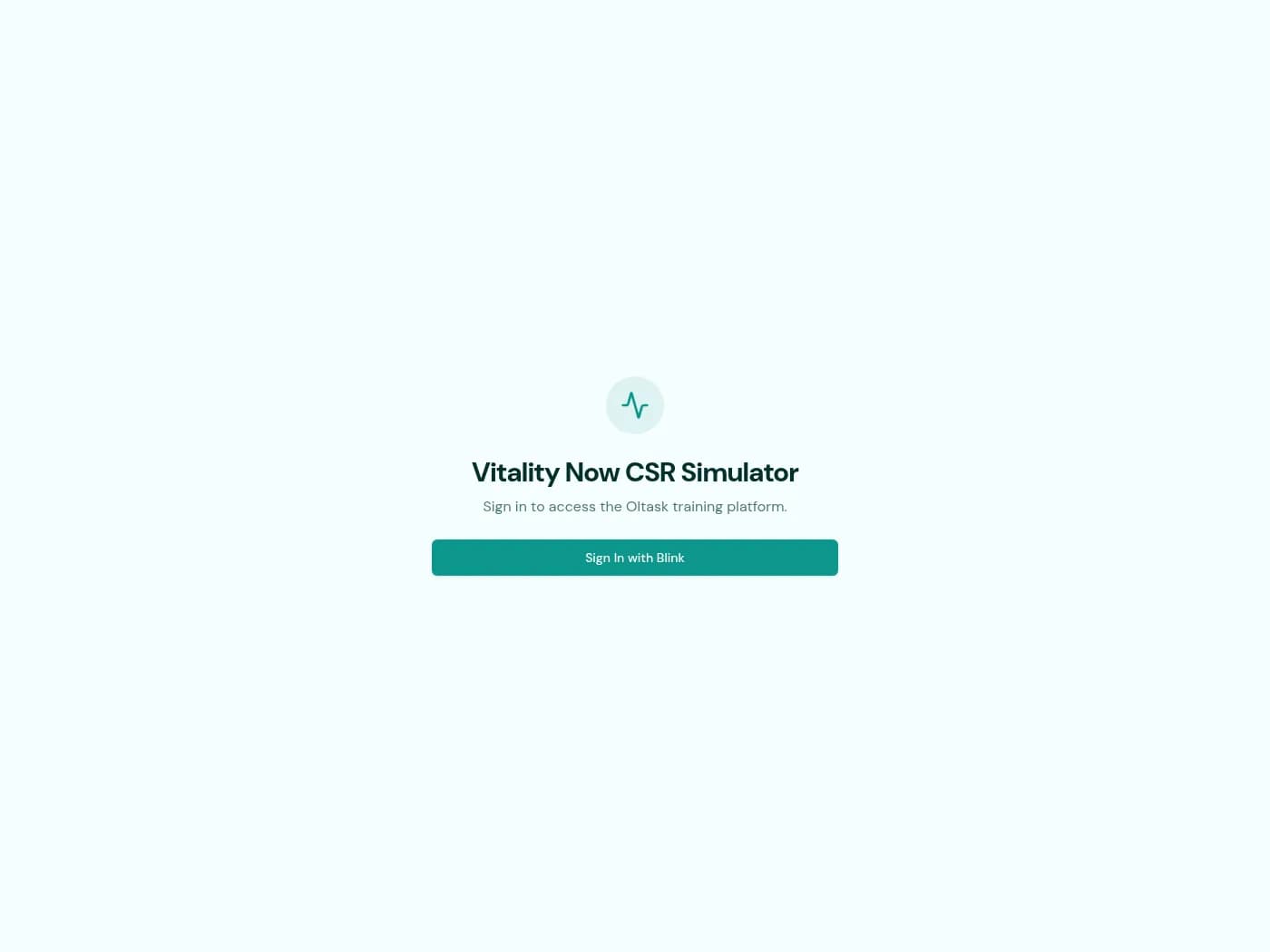 Vitality Now CSR Simulator
