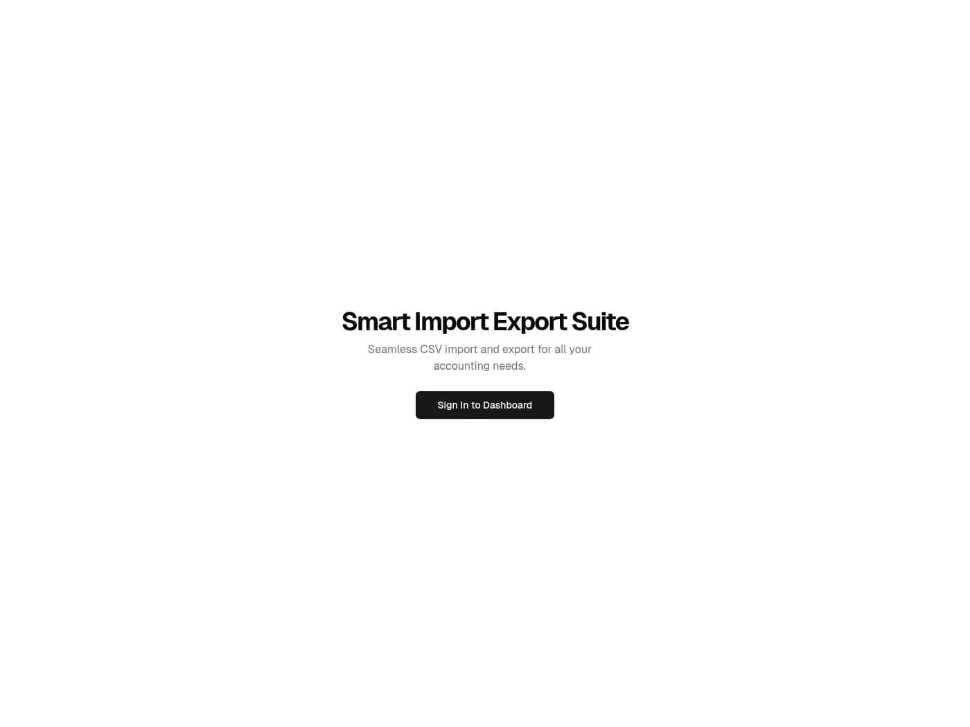 Smart Import Export Suite