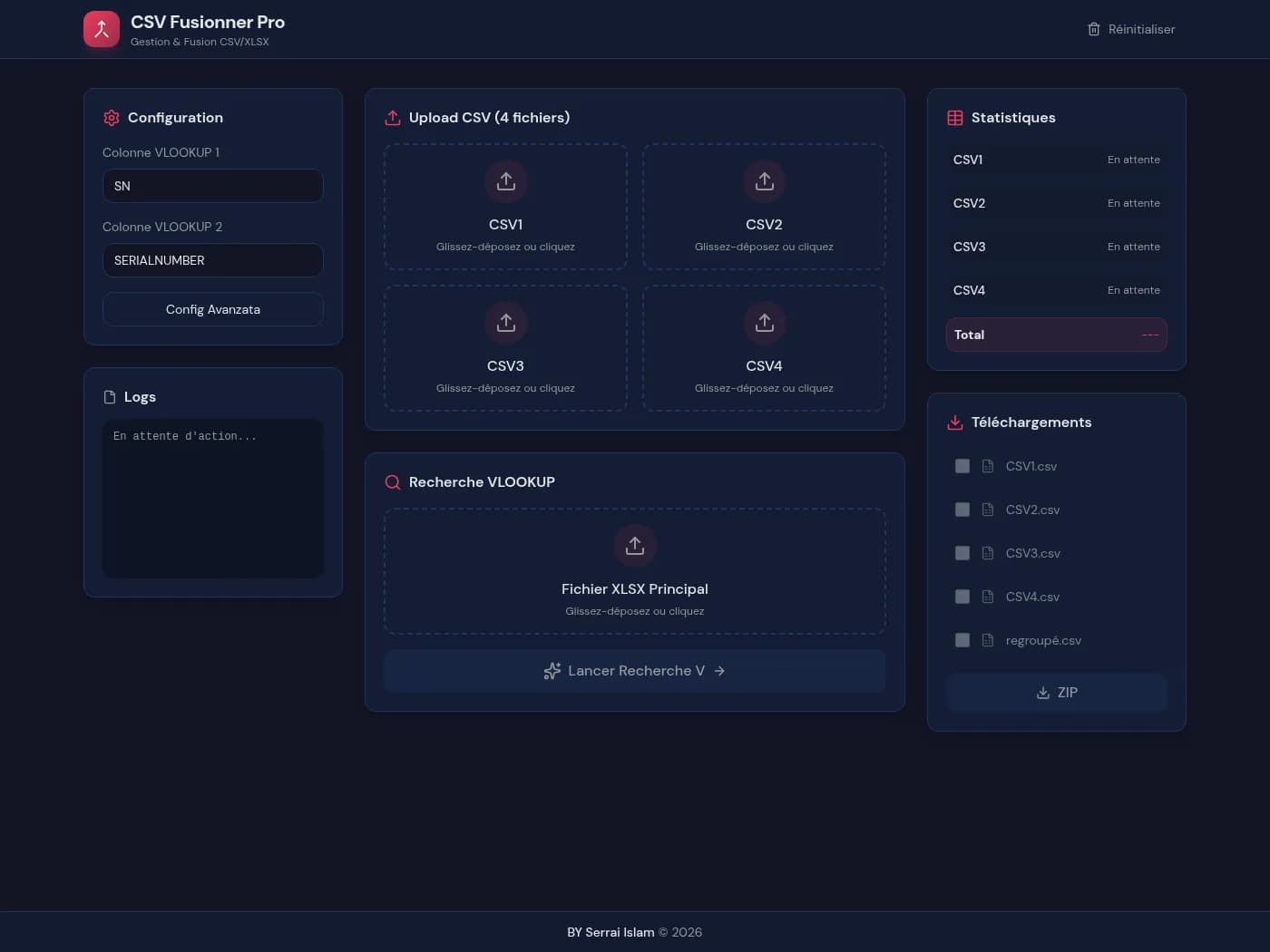 CSV Fusionner Pro