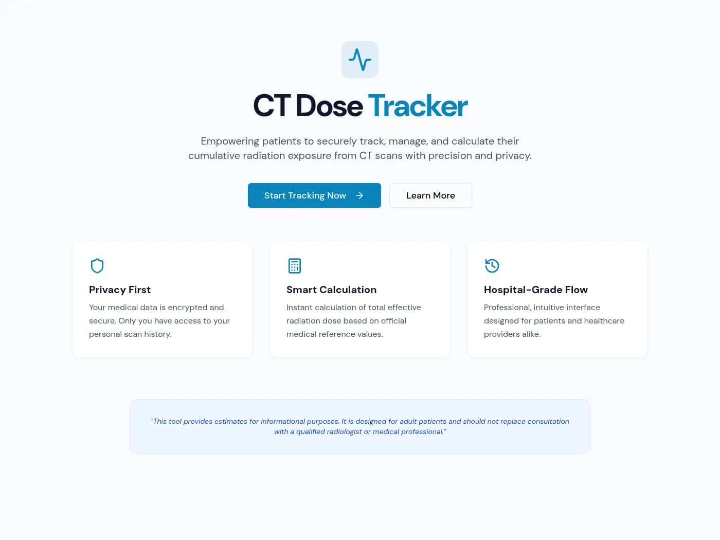 CT Dose Tracker