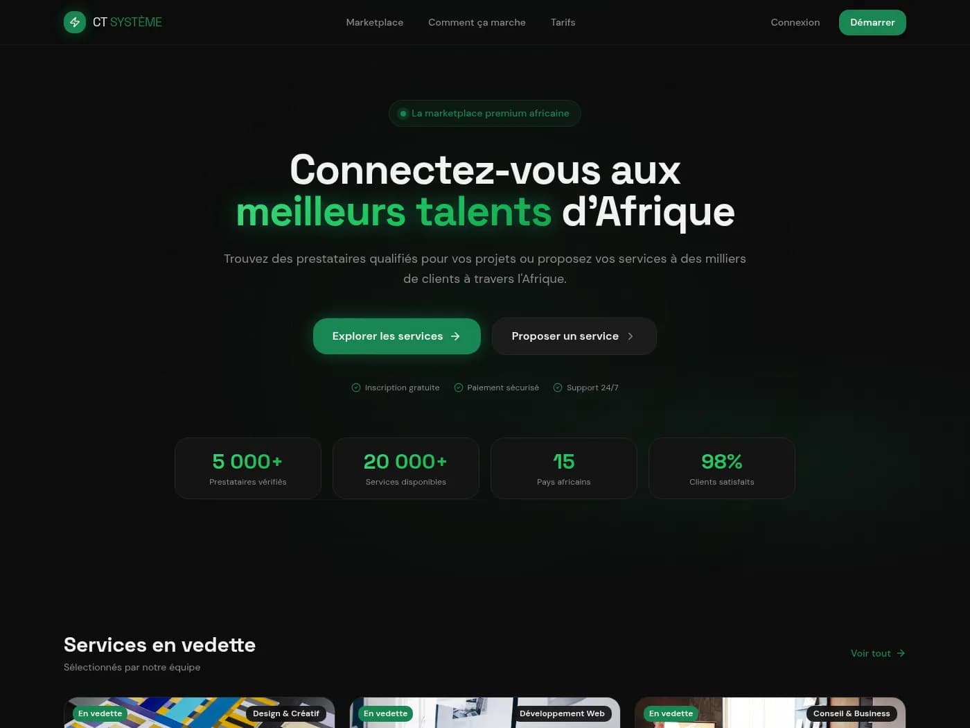 CT SYSTÈME Marketplace