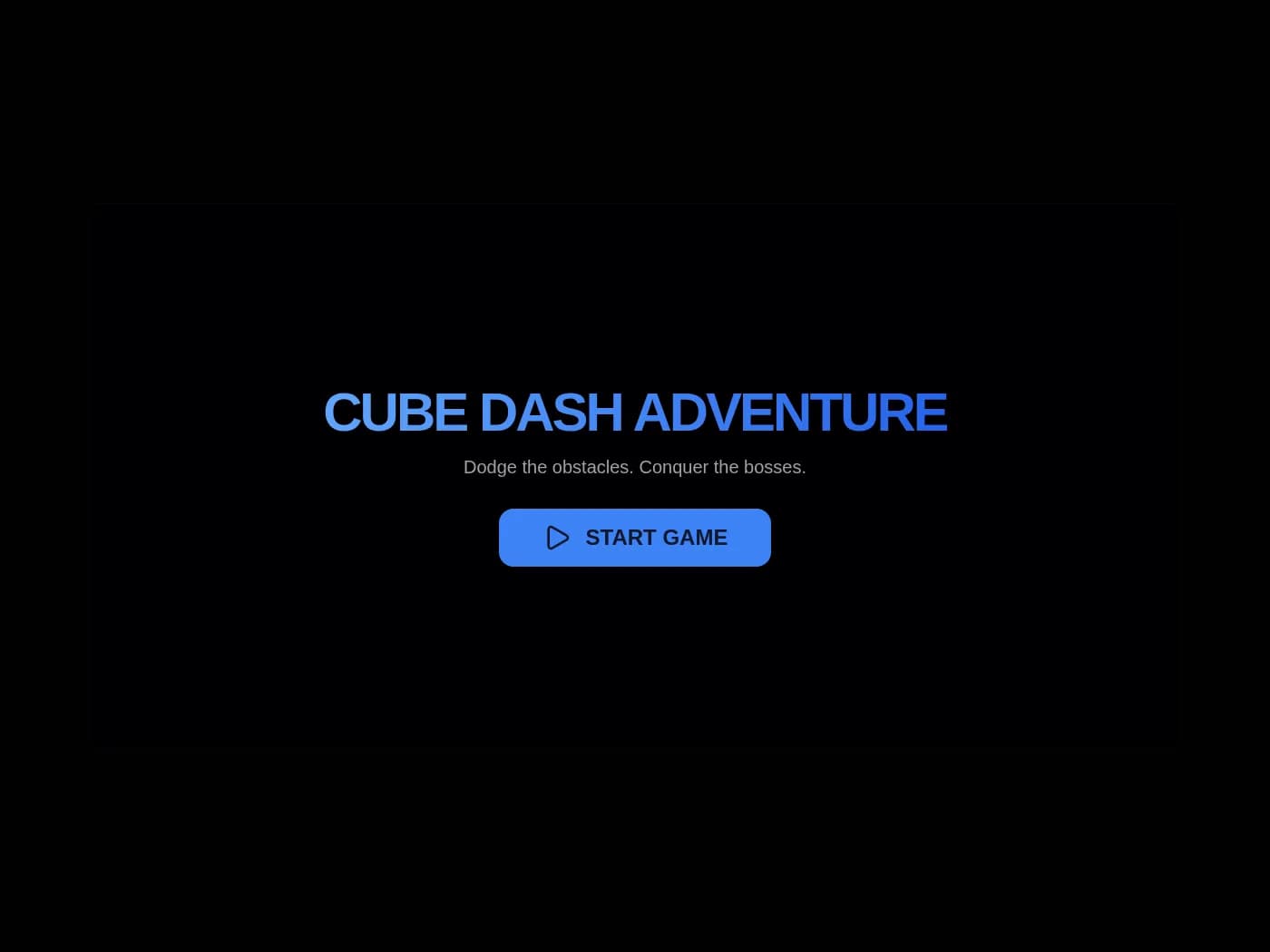 Cube Dash Adventure