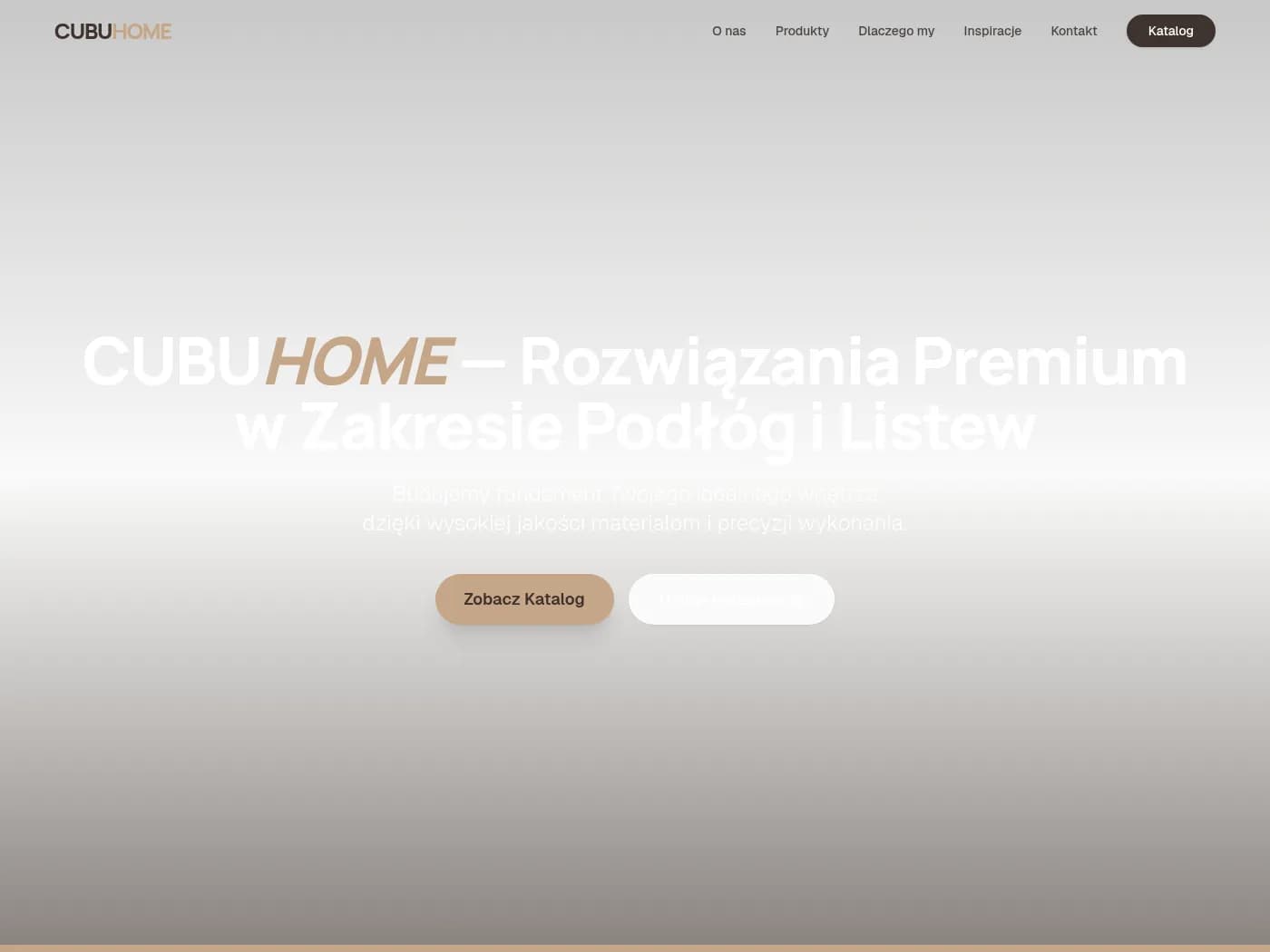 CUBU HOME Website