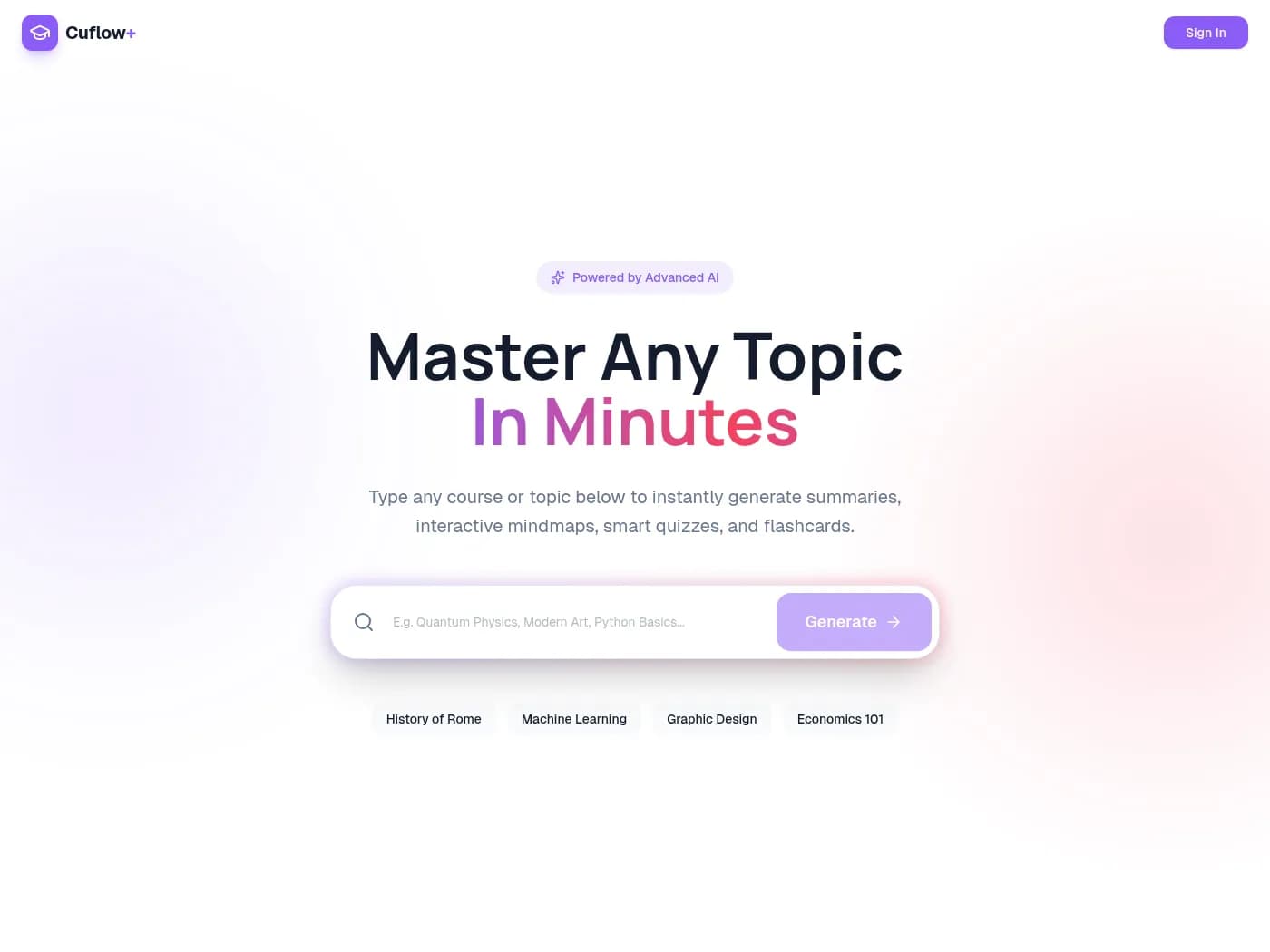 Cuflow Plus Learning Hub