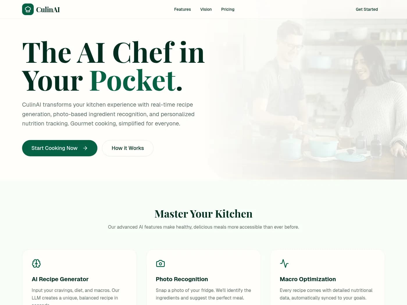 CulinAI: Premium Recipe App
