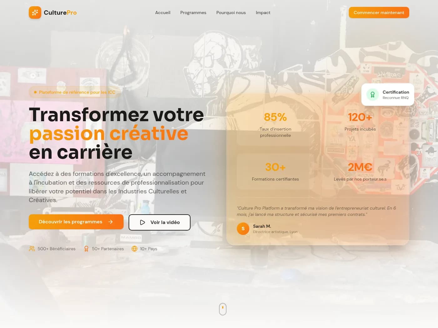 Culture Pro Platform