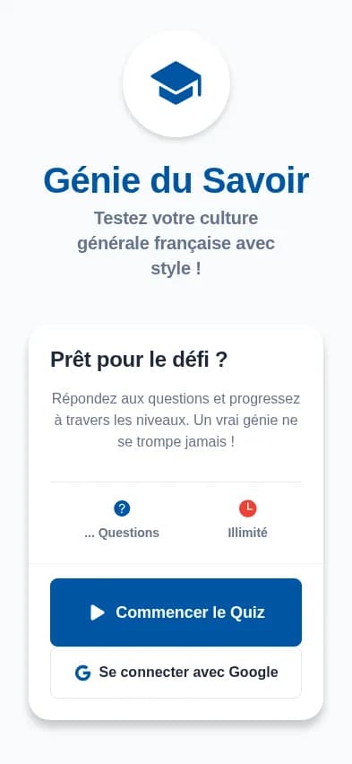 Culture Quiz App