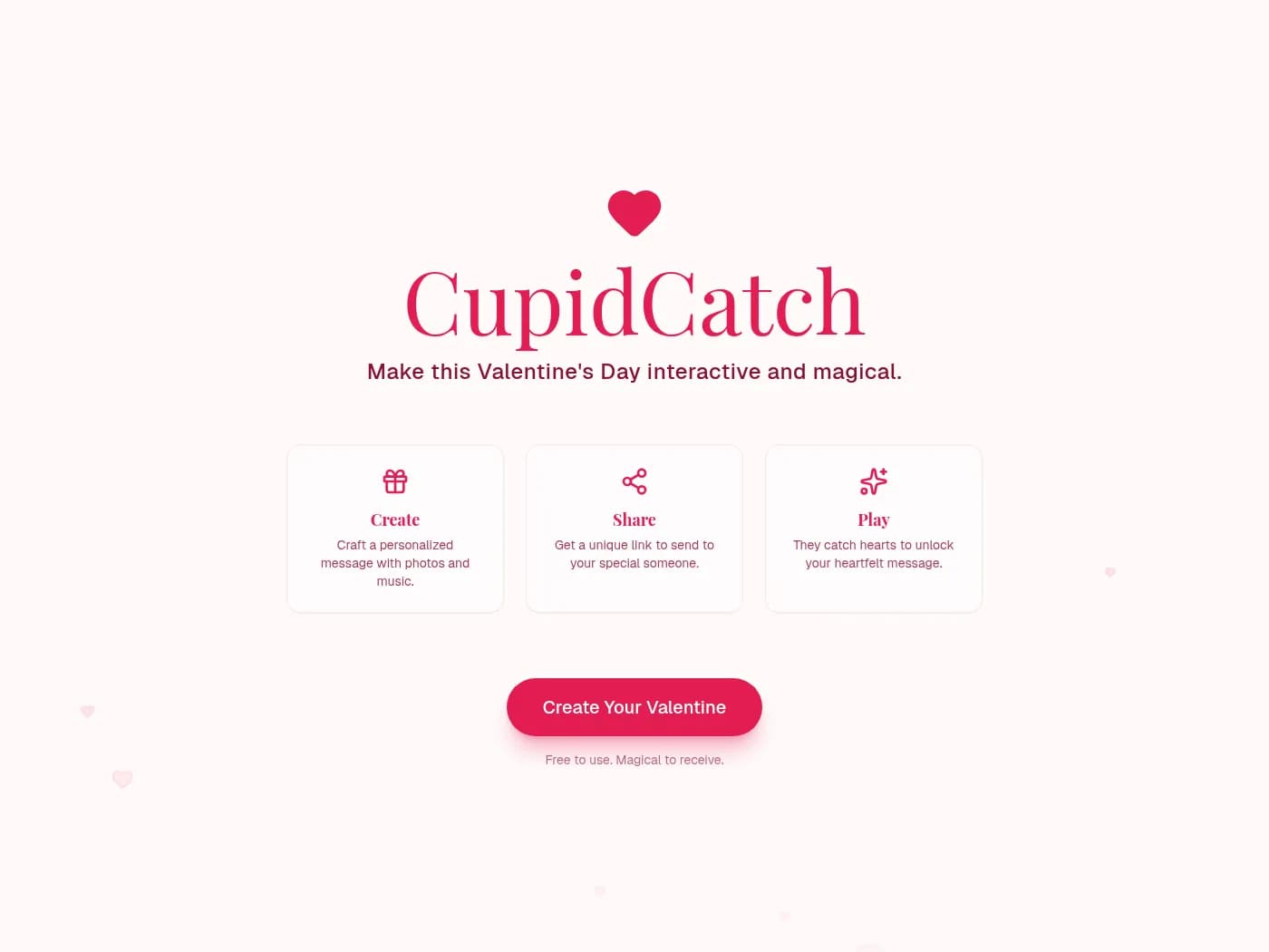 CupidCatch Web App