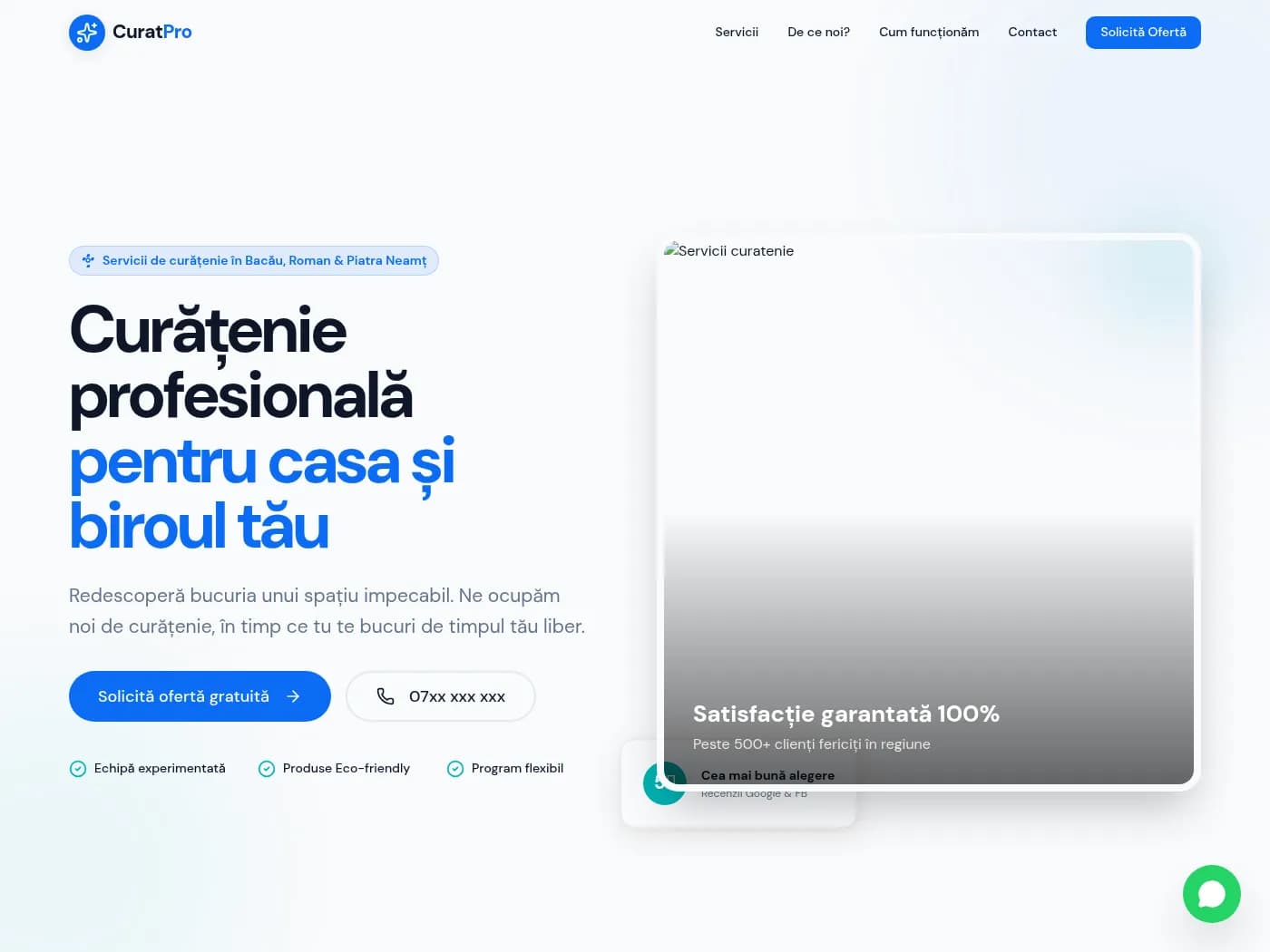 CuratPro Servicii Curățenie