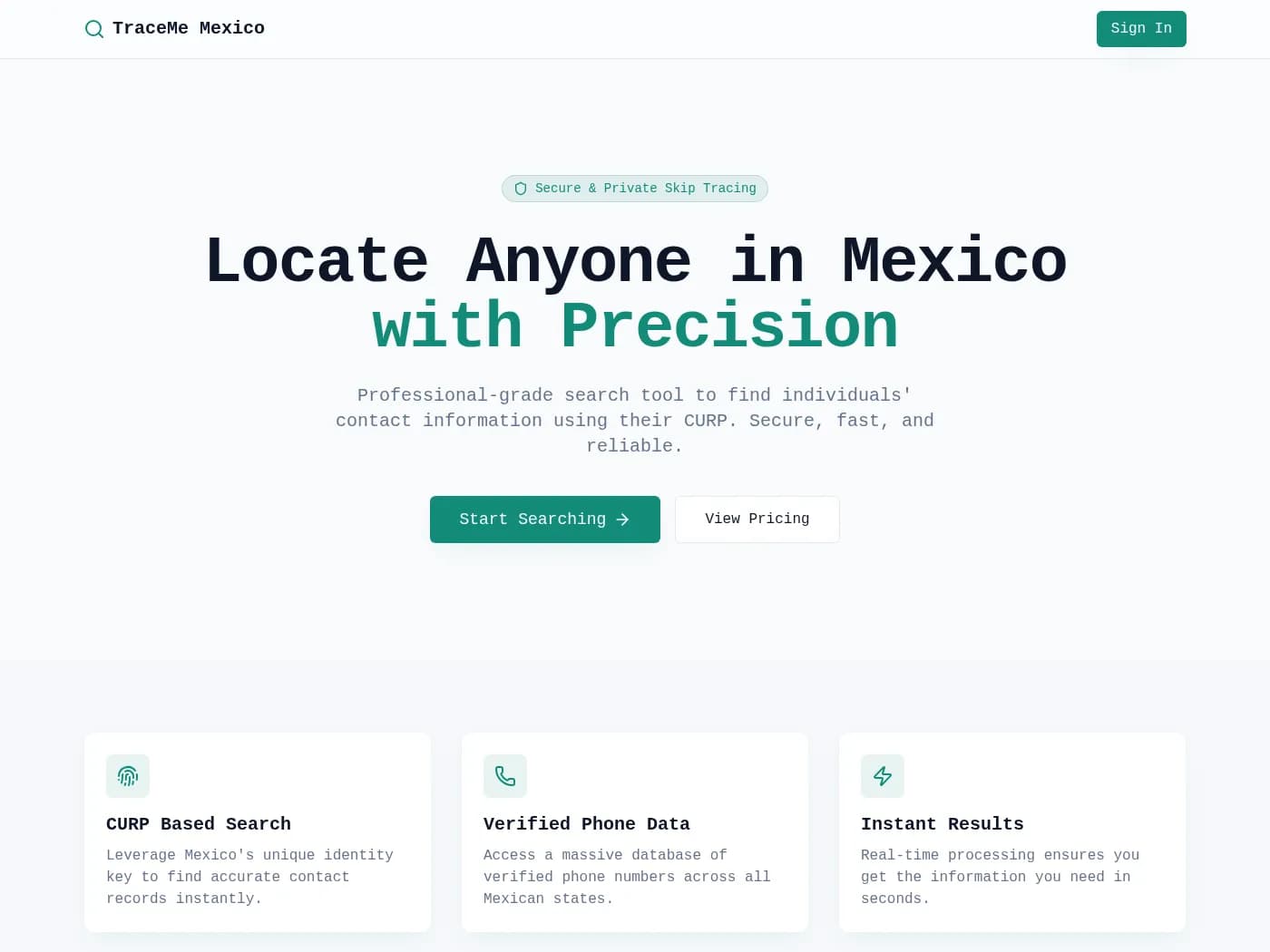 TraceMe Mexico
