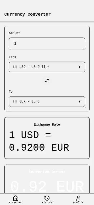 Currency Change Manager