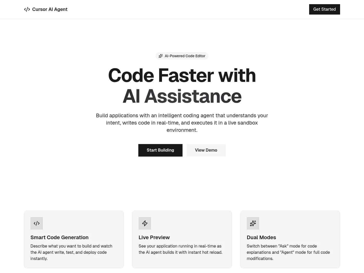 Cursor AI Coding Agent