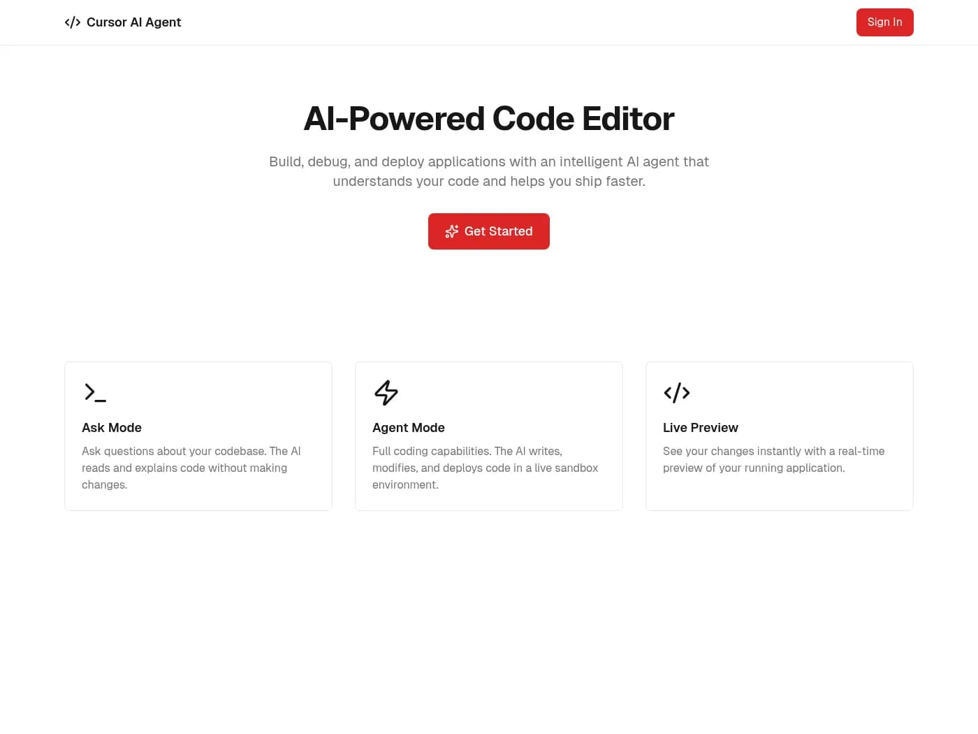 Cursor AI Coding Agent