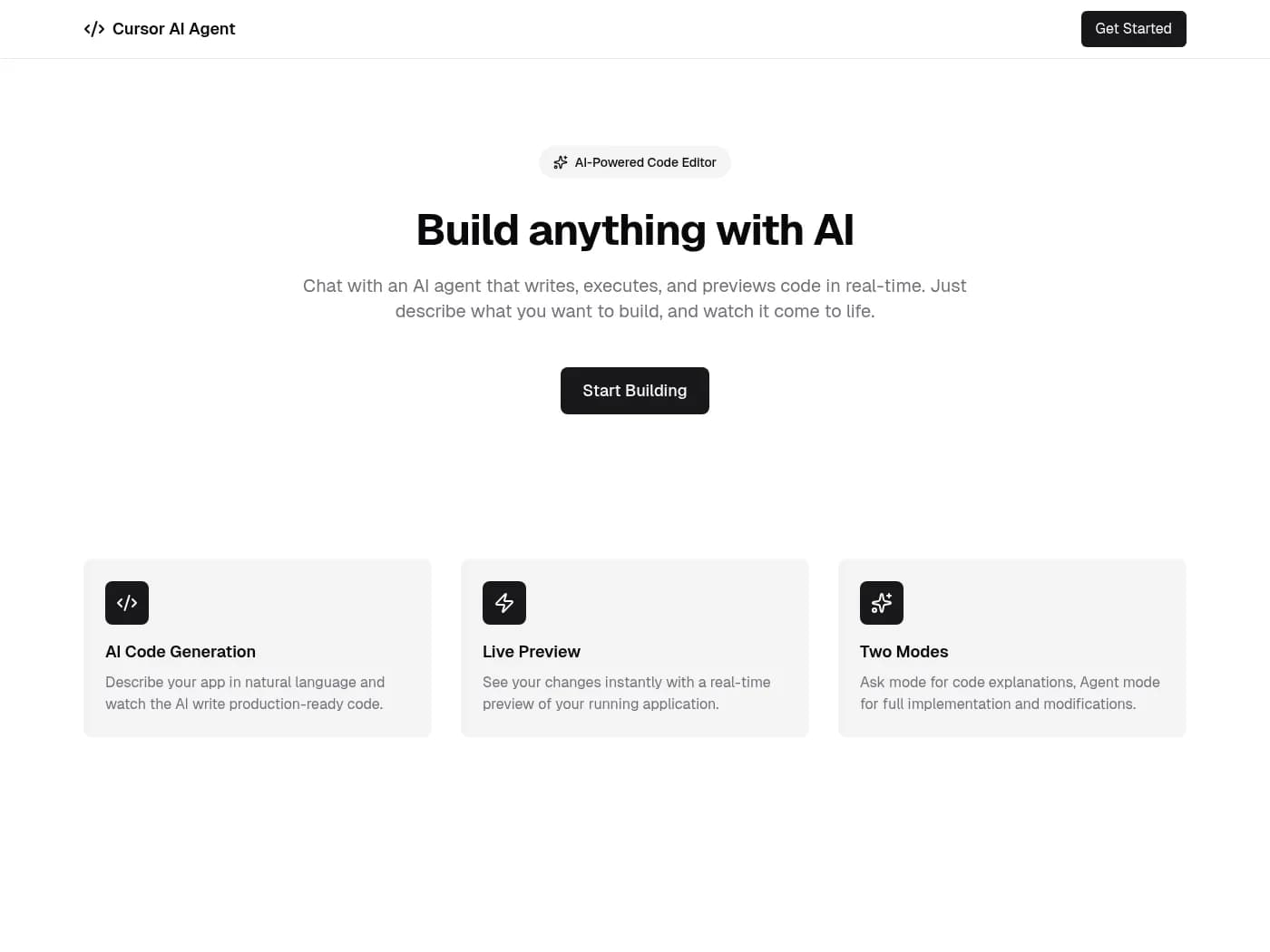 Cursor AI Agent