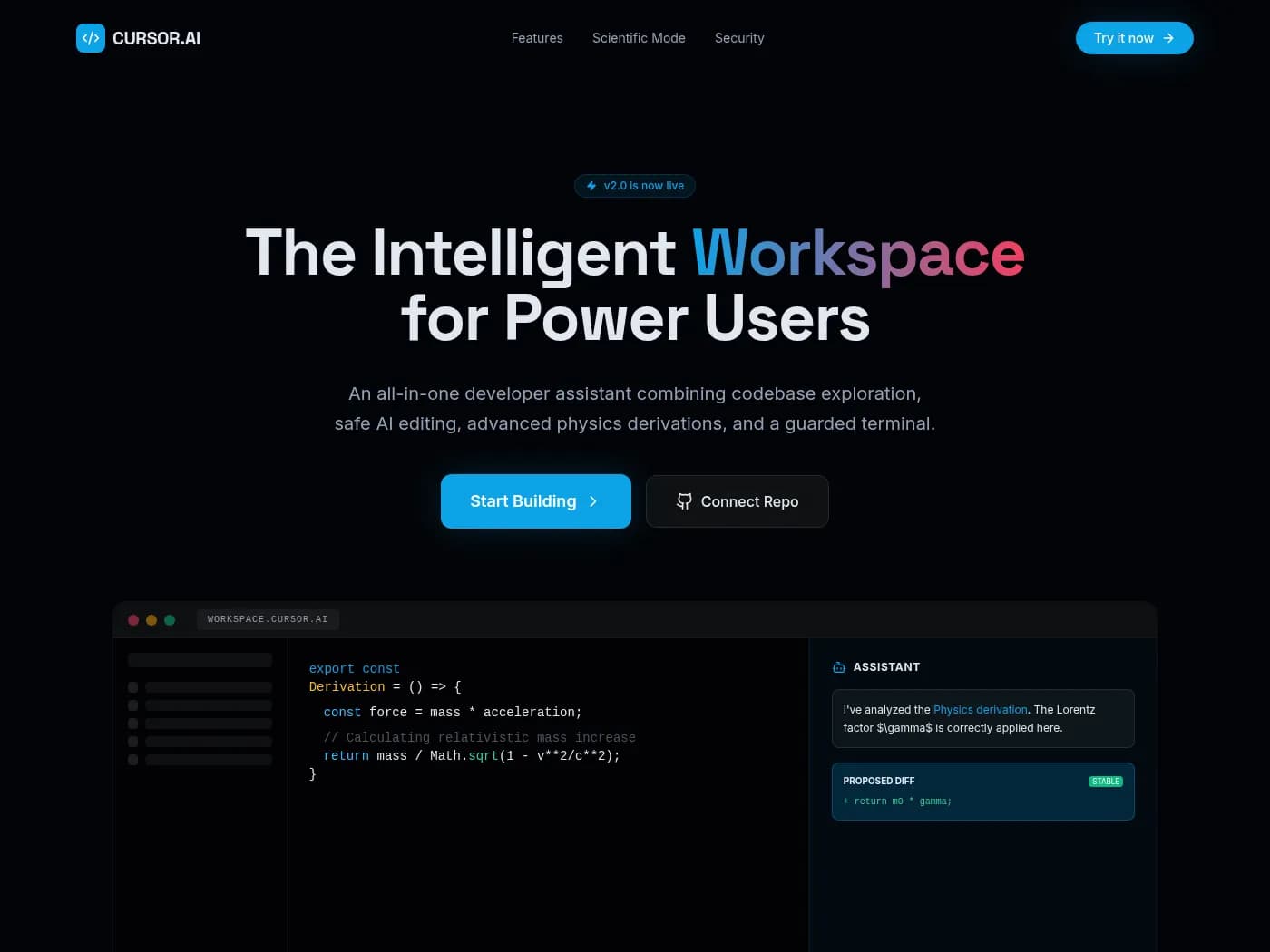 Cursor AI Workspace