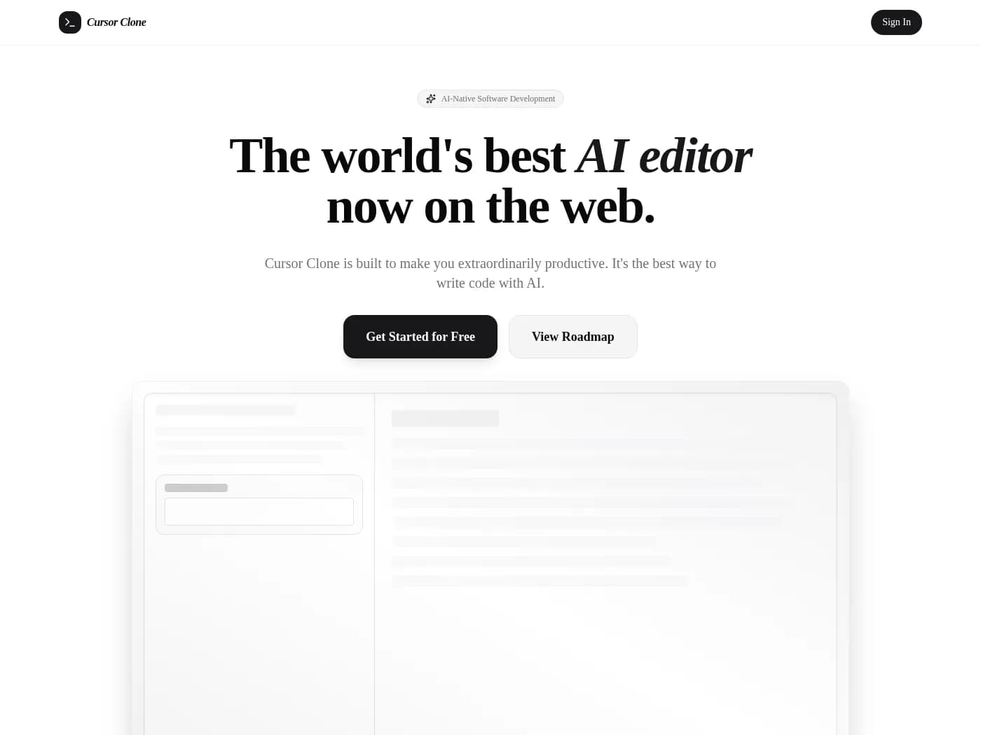 Cursor Clone