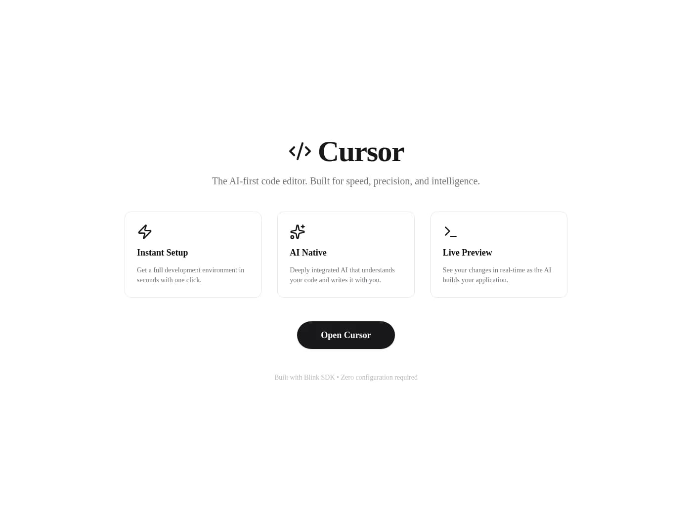 Cursor Clone