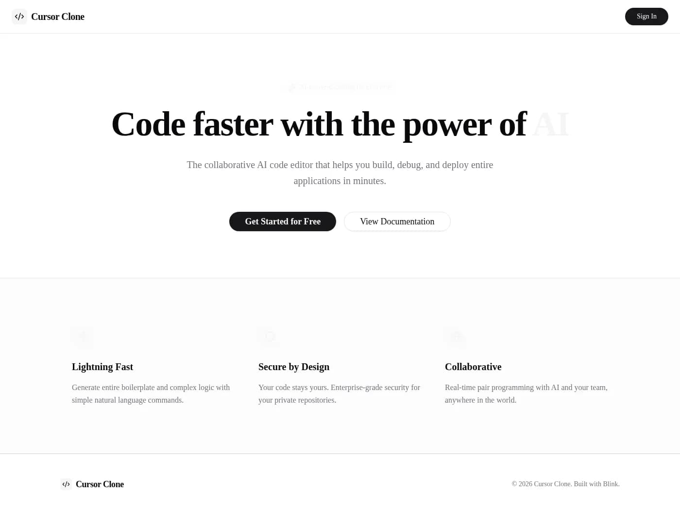 Cursor Clone