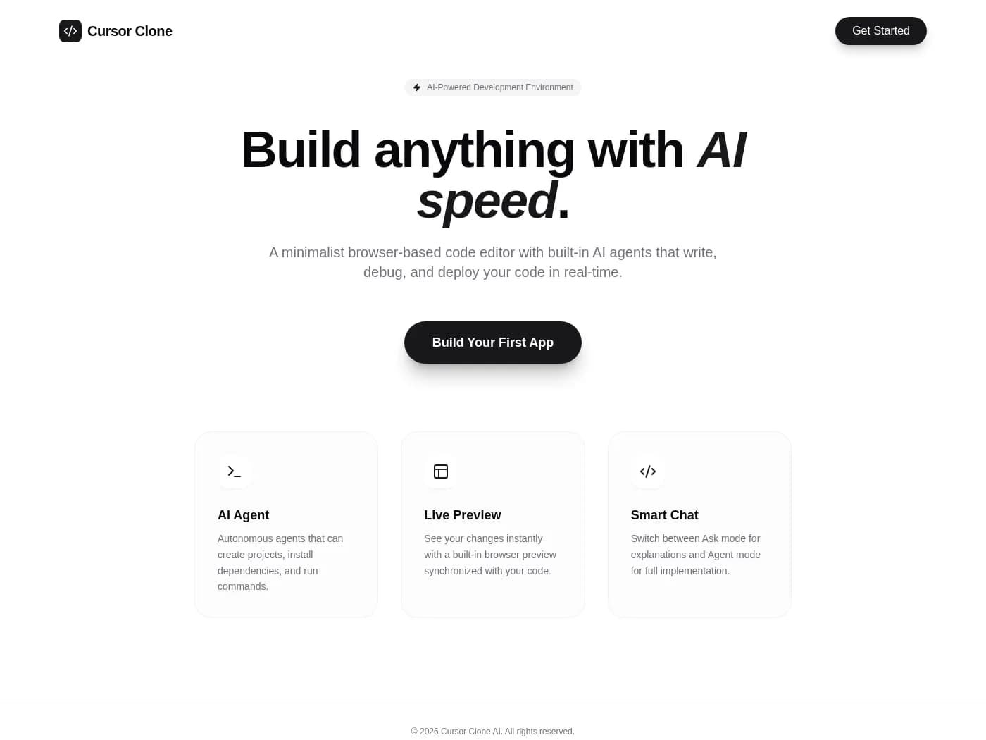 Cursor Clone