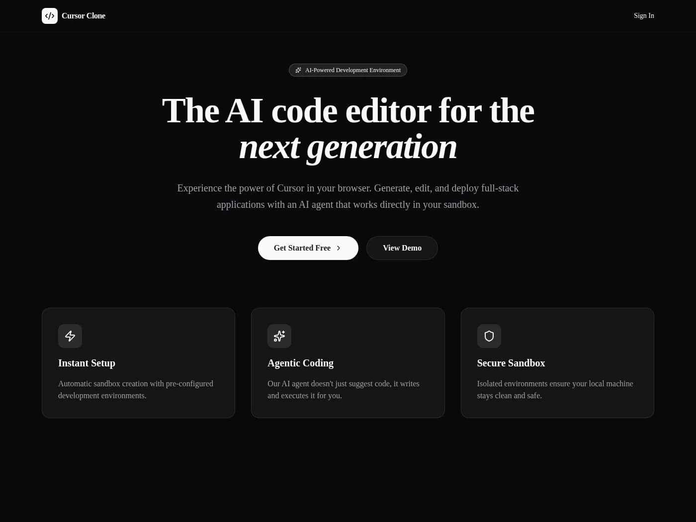 Cursor Clone