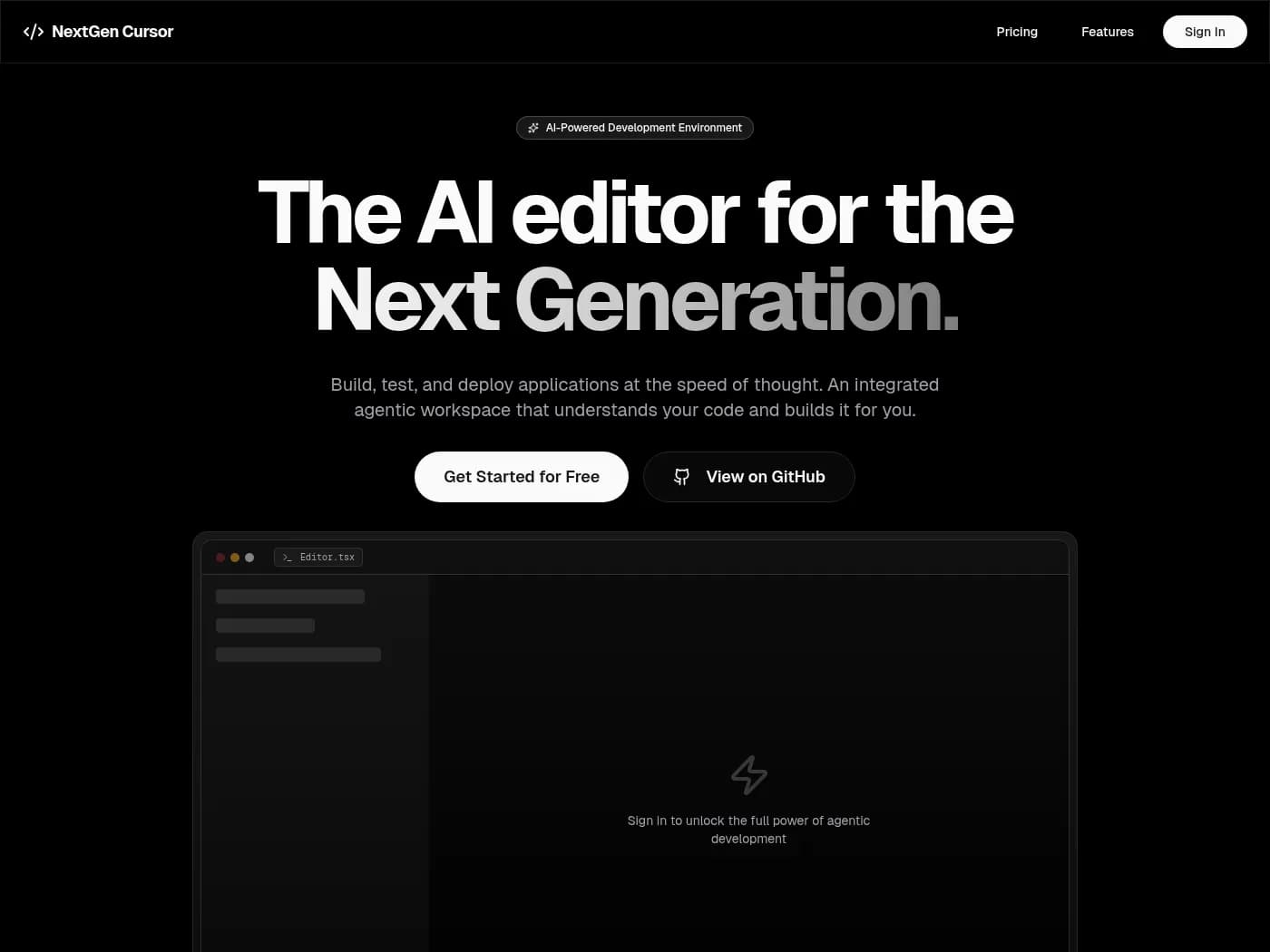 NextGen Cursor