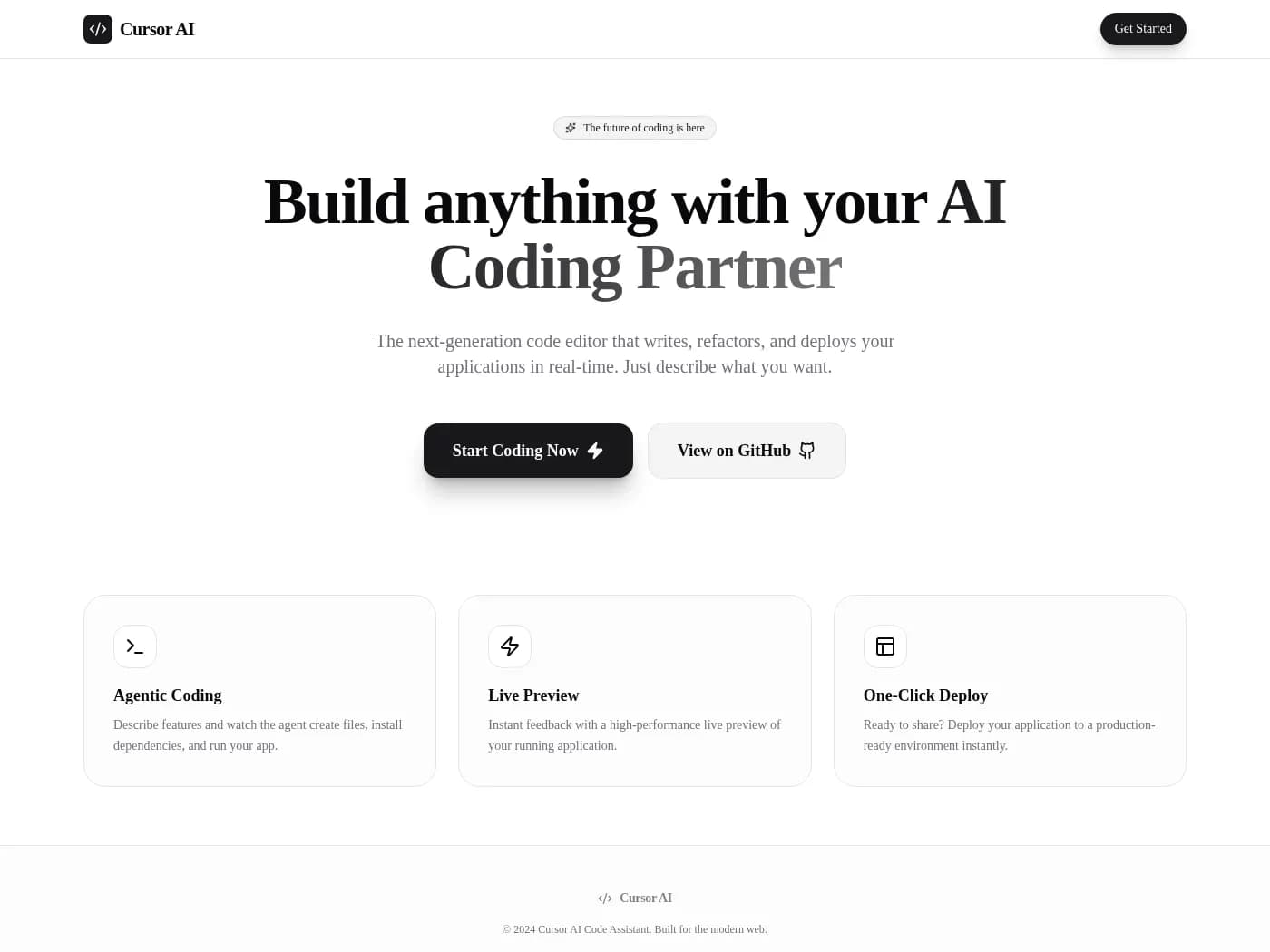 Cursor Code Assistant