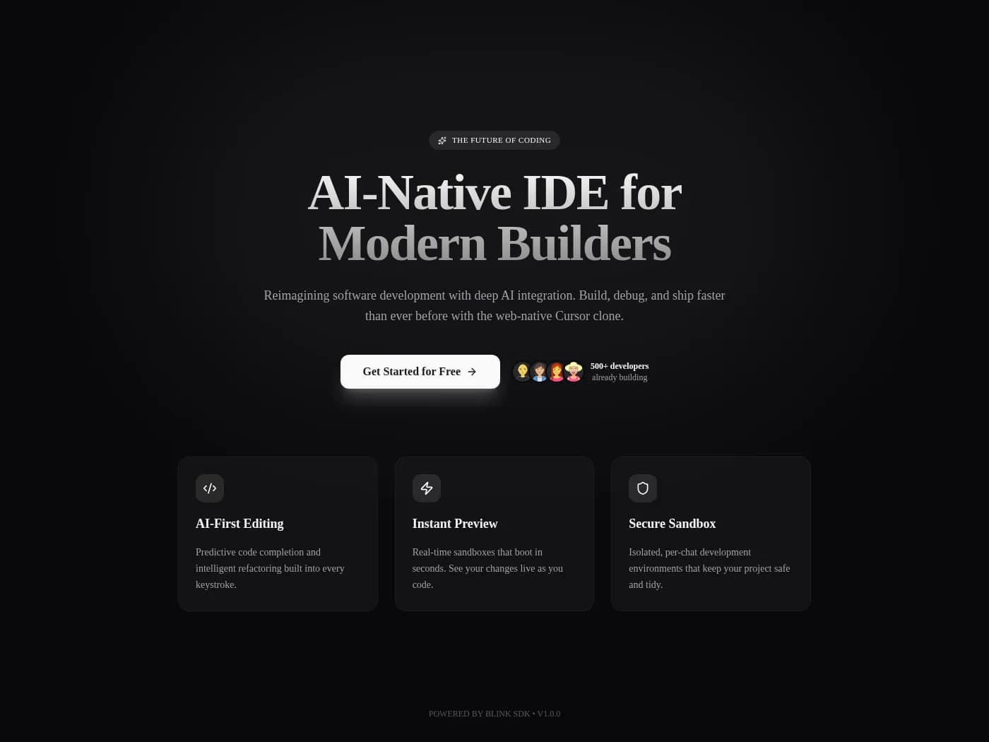 Cursor IDE Clone