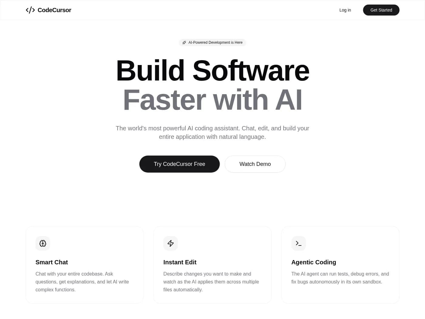 CodeCursor IDE