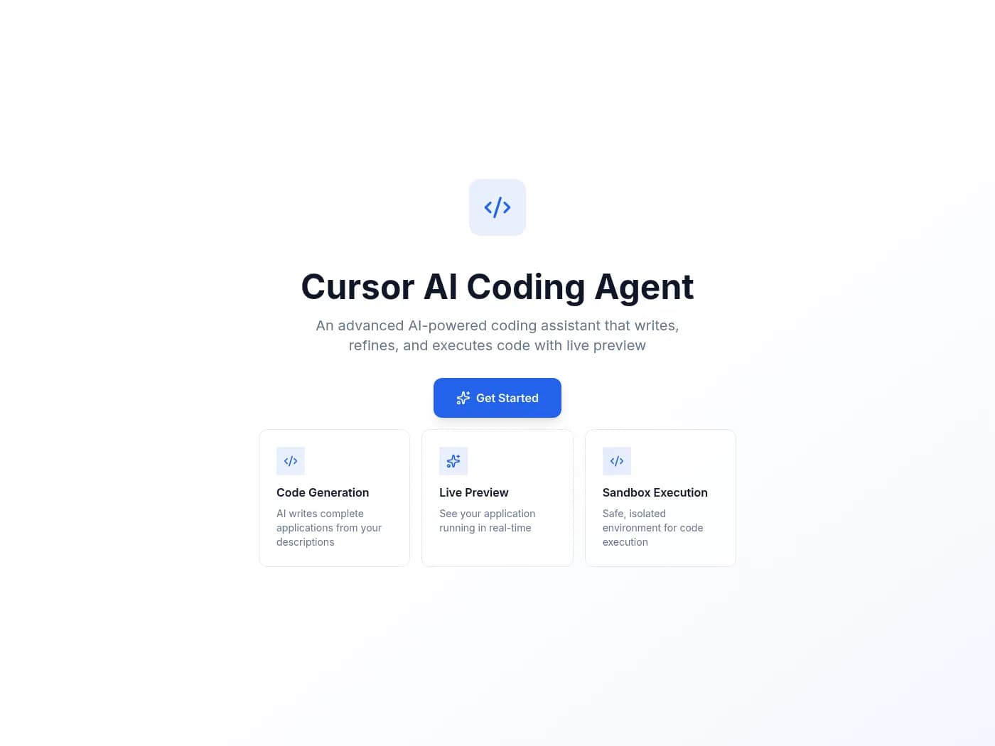 CursorAI Coding Agent