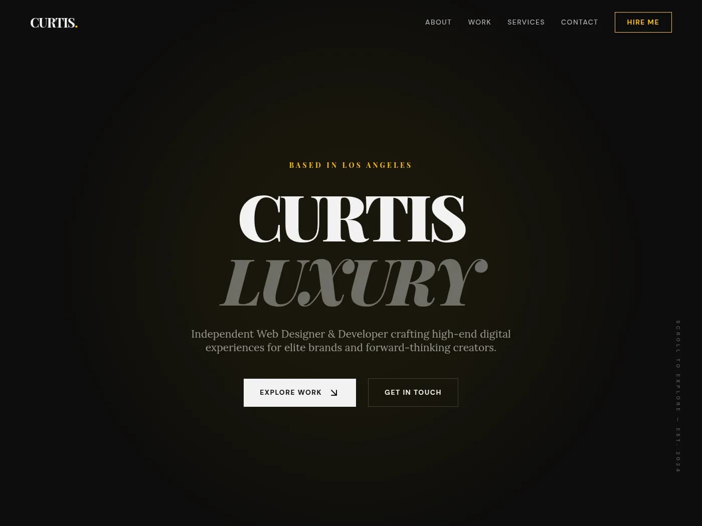 Curtis Luxury Portfolio