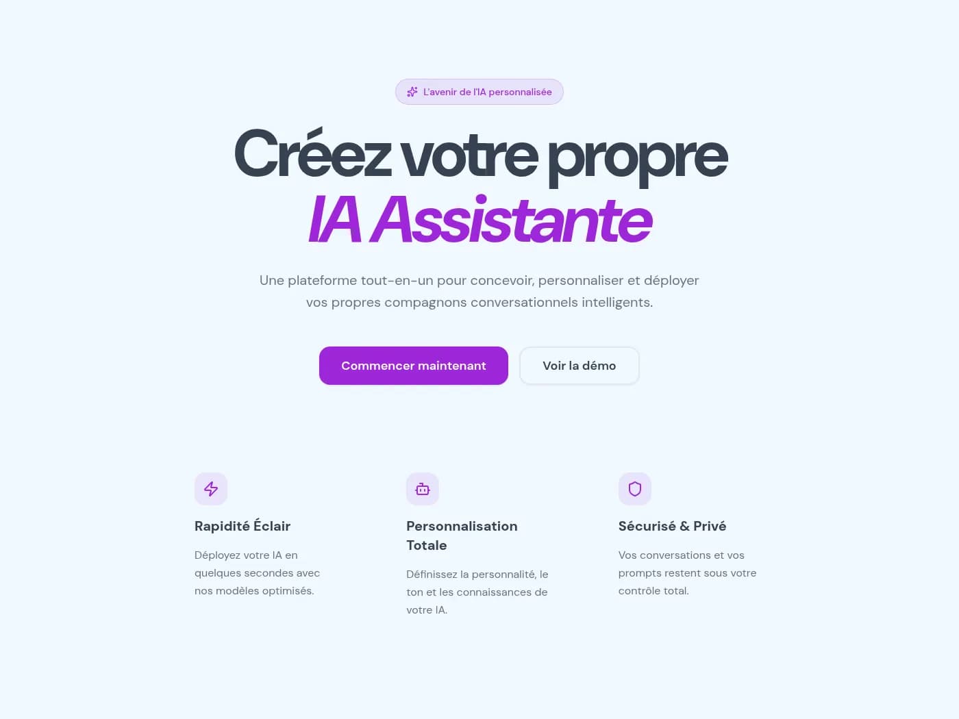 Custom AI Chat Platform