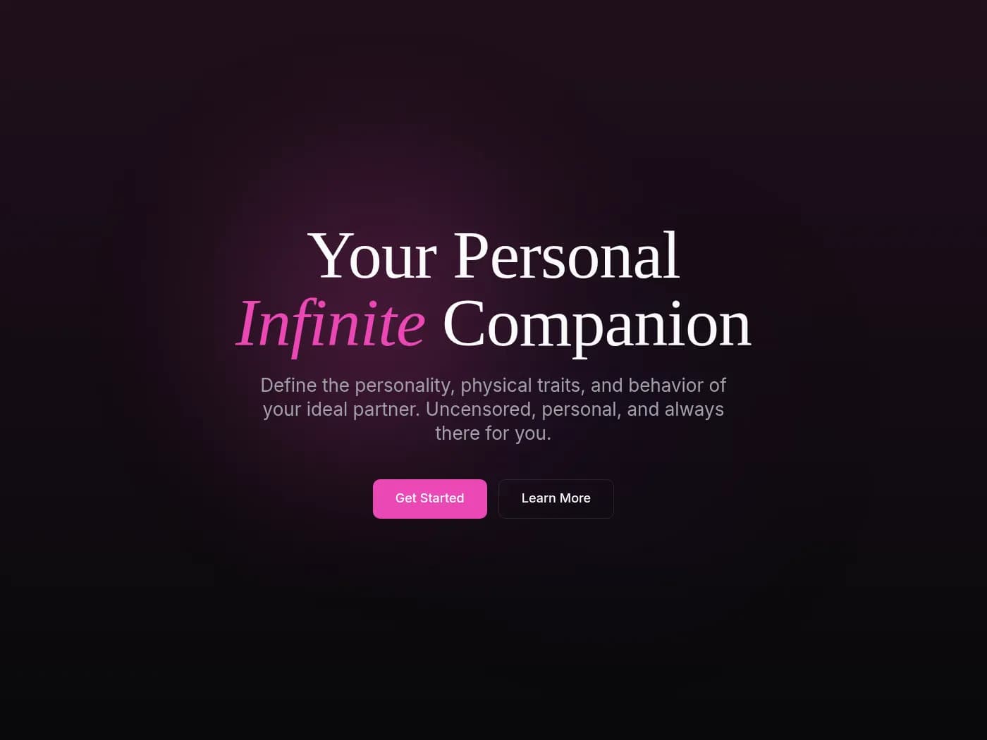 Infinite AI Companion