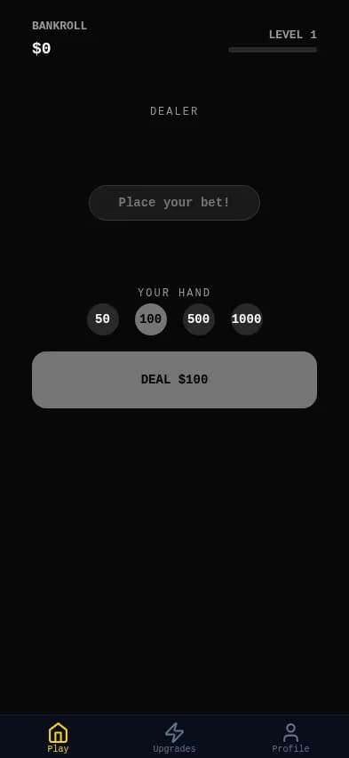 Custom BlackJack Android