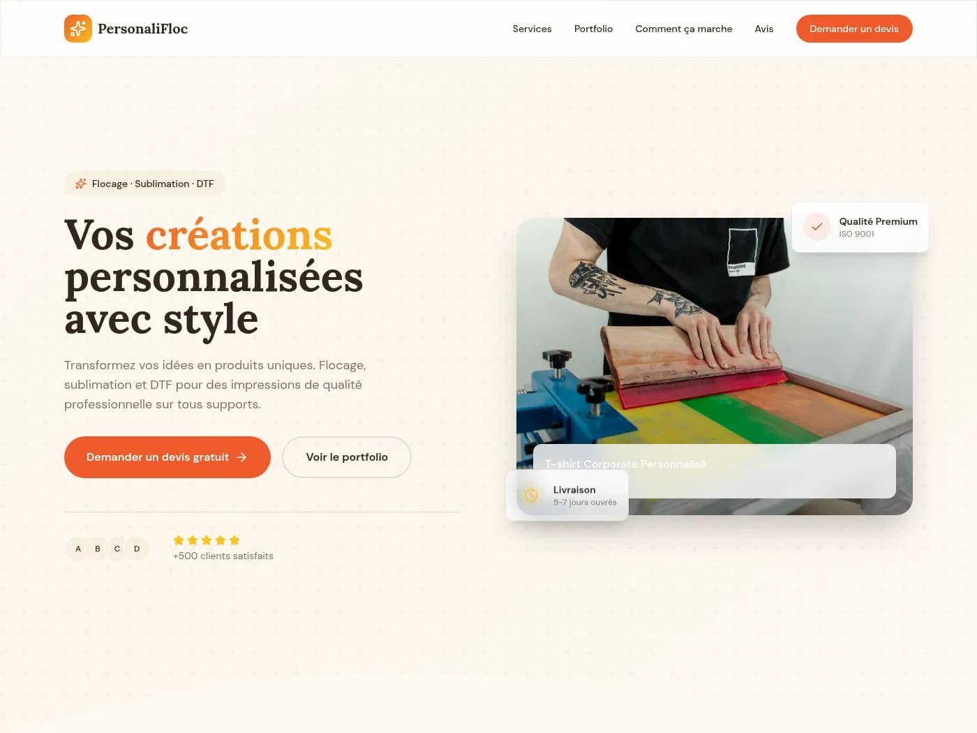 PersonaliFloc Site
