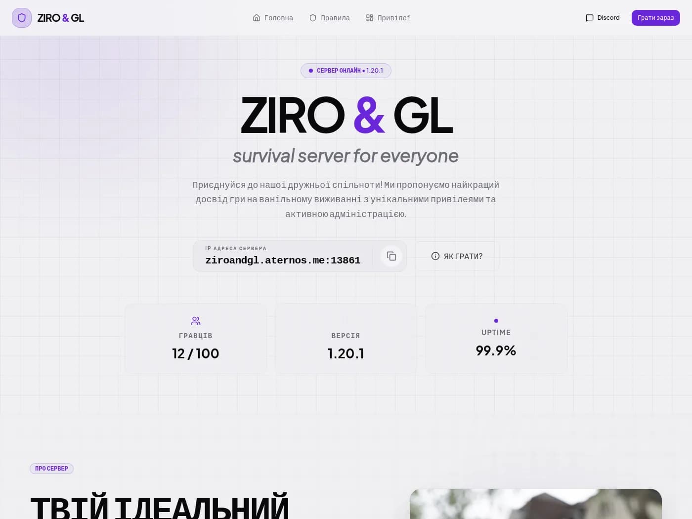 Custom Web Platform