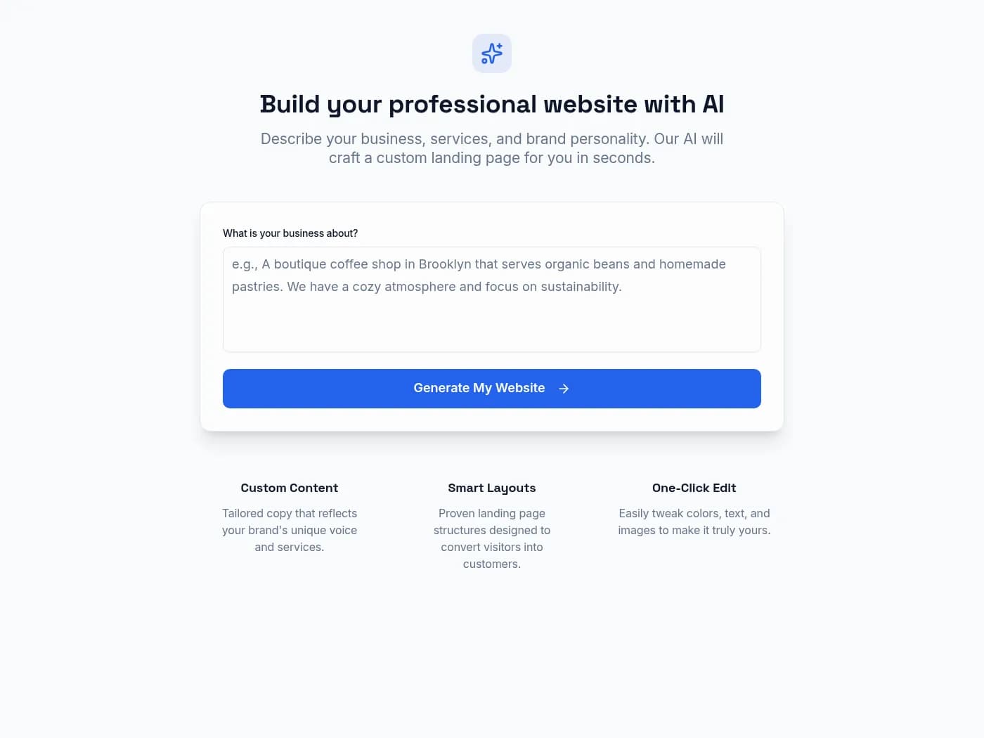 CustomSite Builder