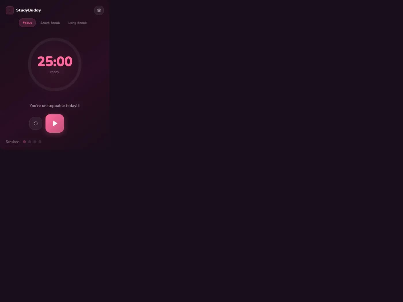 StudyBuddy Timer
