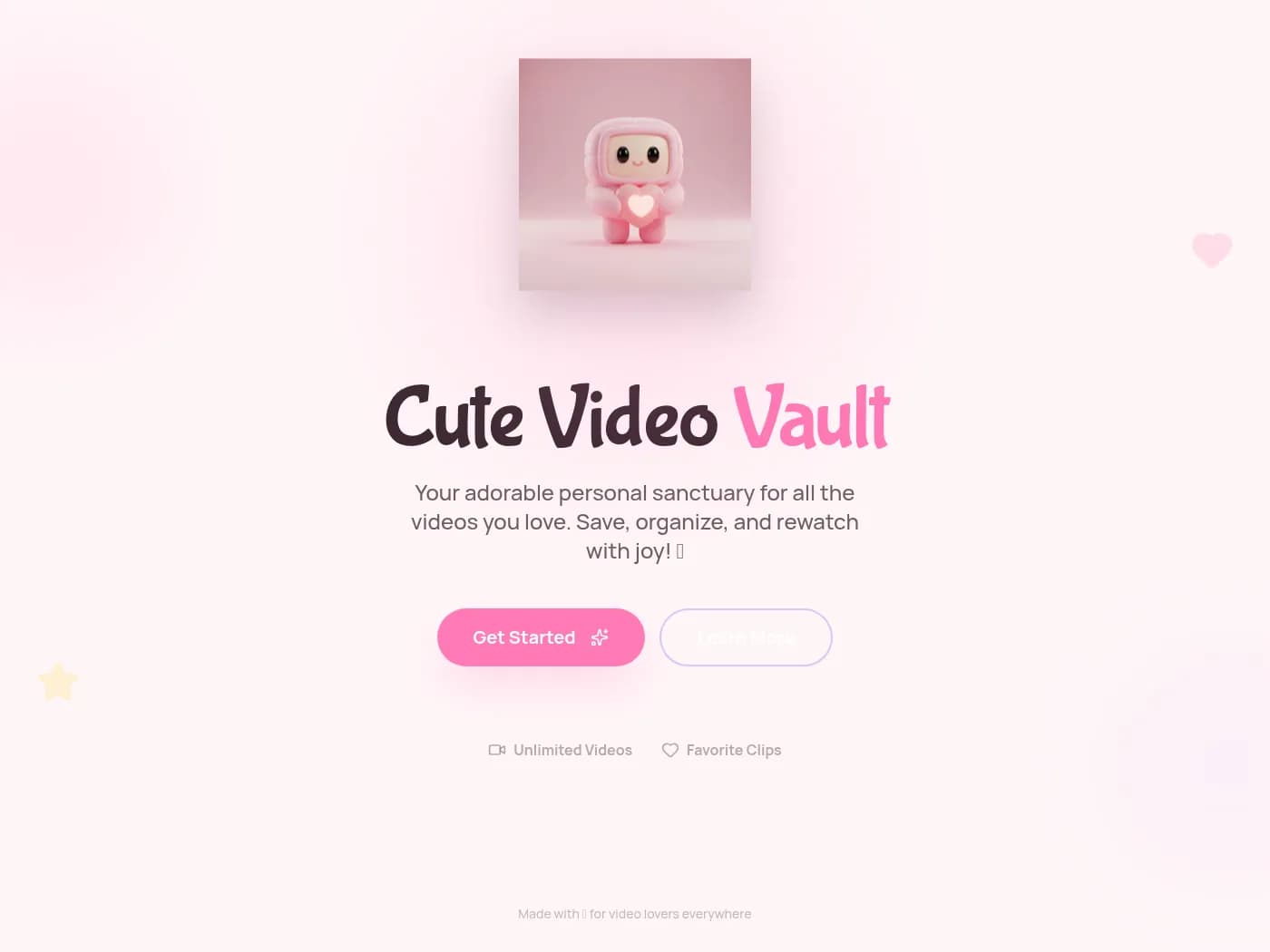 Cute Video Vault