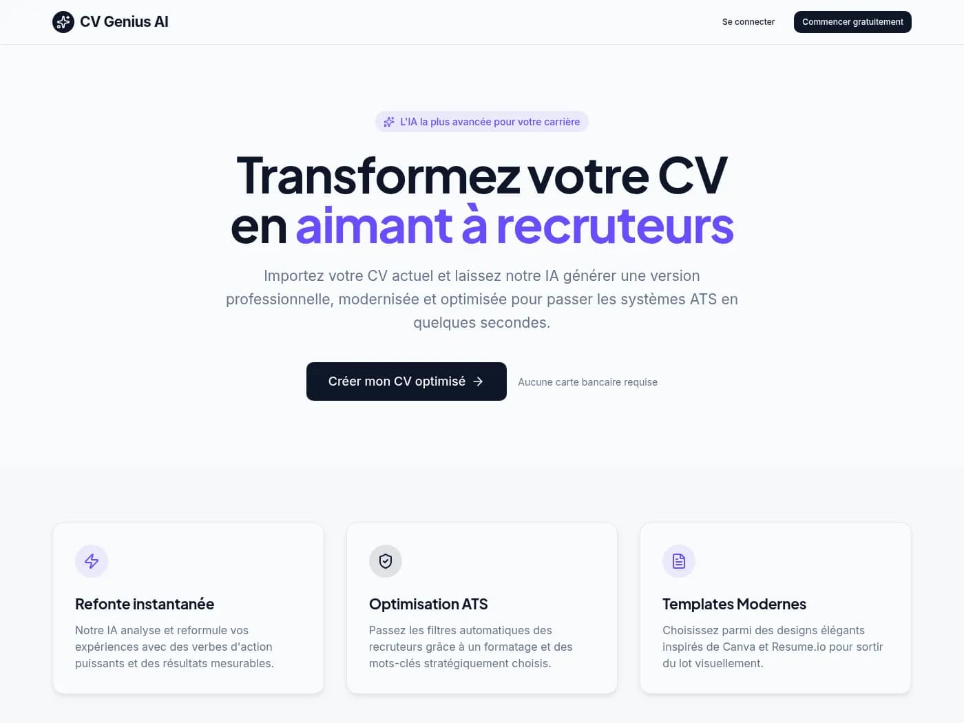 CV Genius AI Platform
