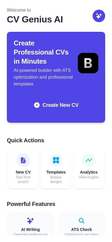 CV Genius AI Platform