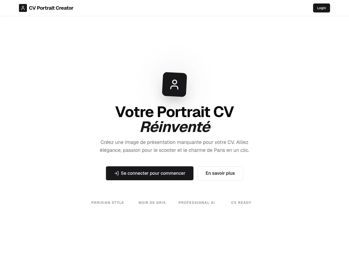 CV Portrait Creator