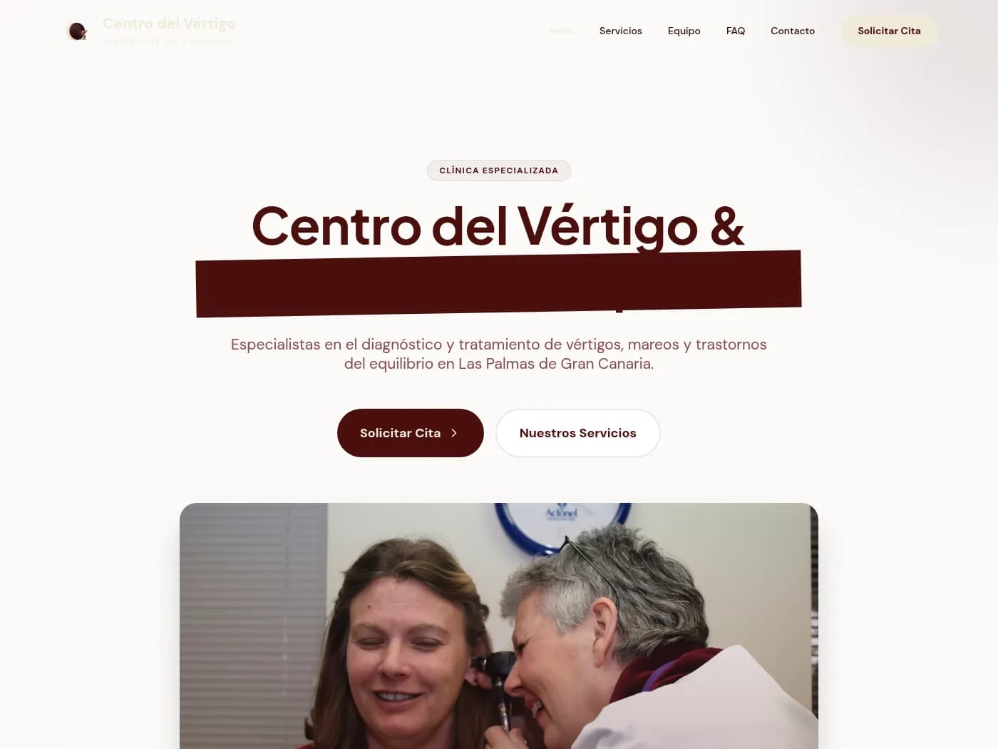 Centro del Vértigo Web