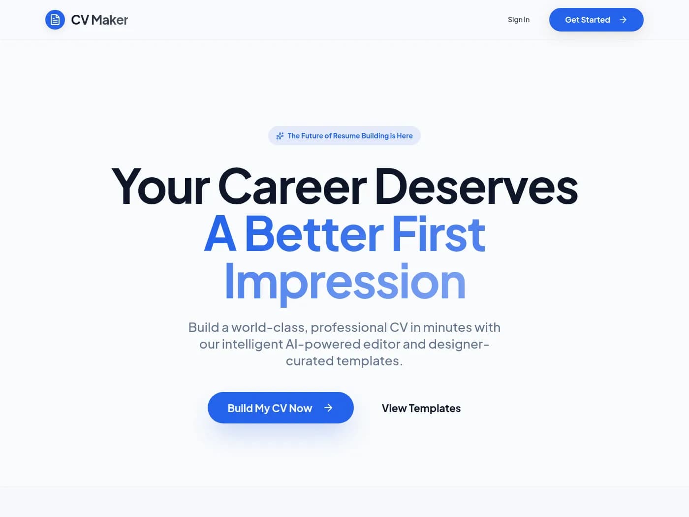 Modern CV Maker