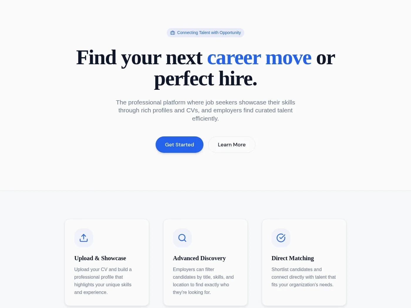 CV Match Portal