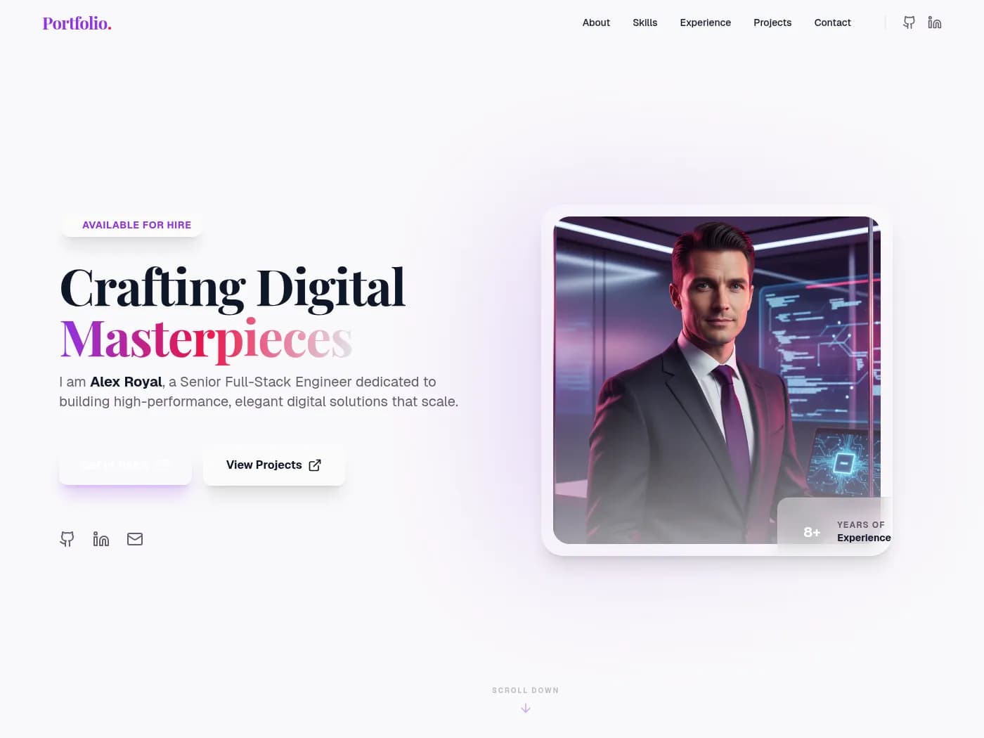 Personal CV Portfolio