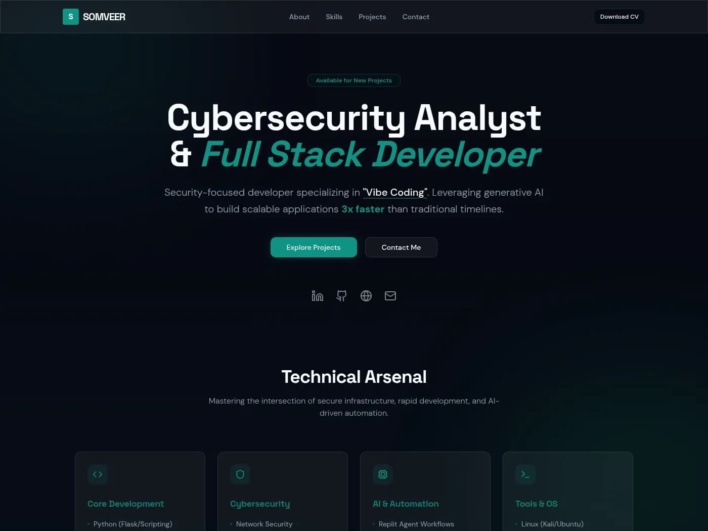 CV Portfolio Builder