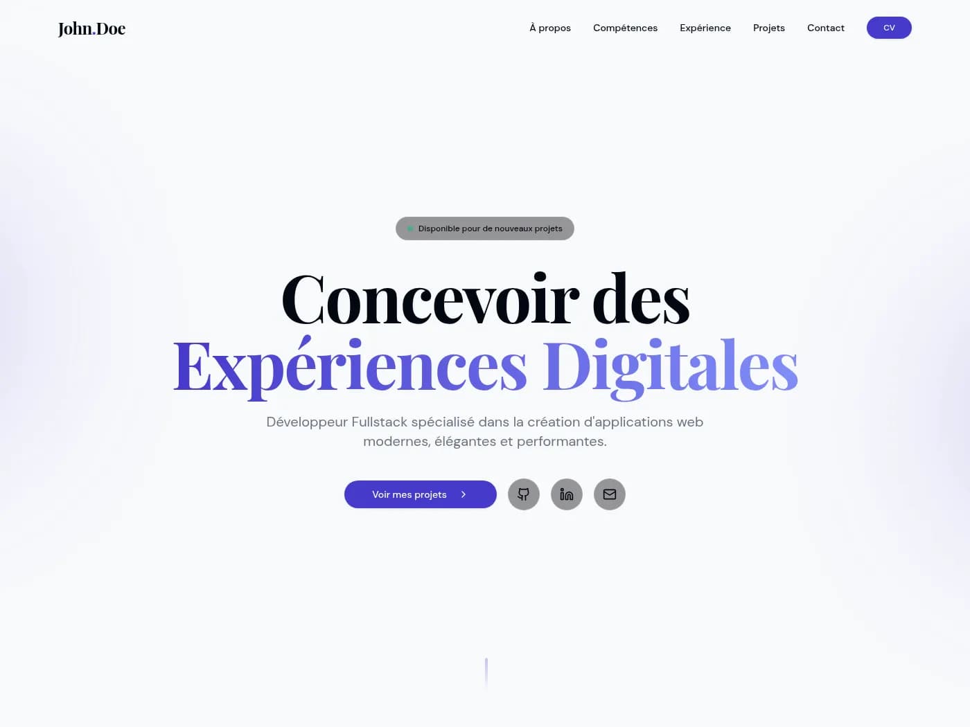 CV Portfolio Web
