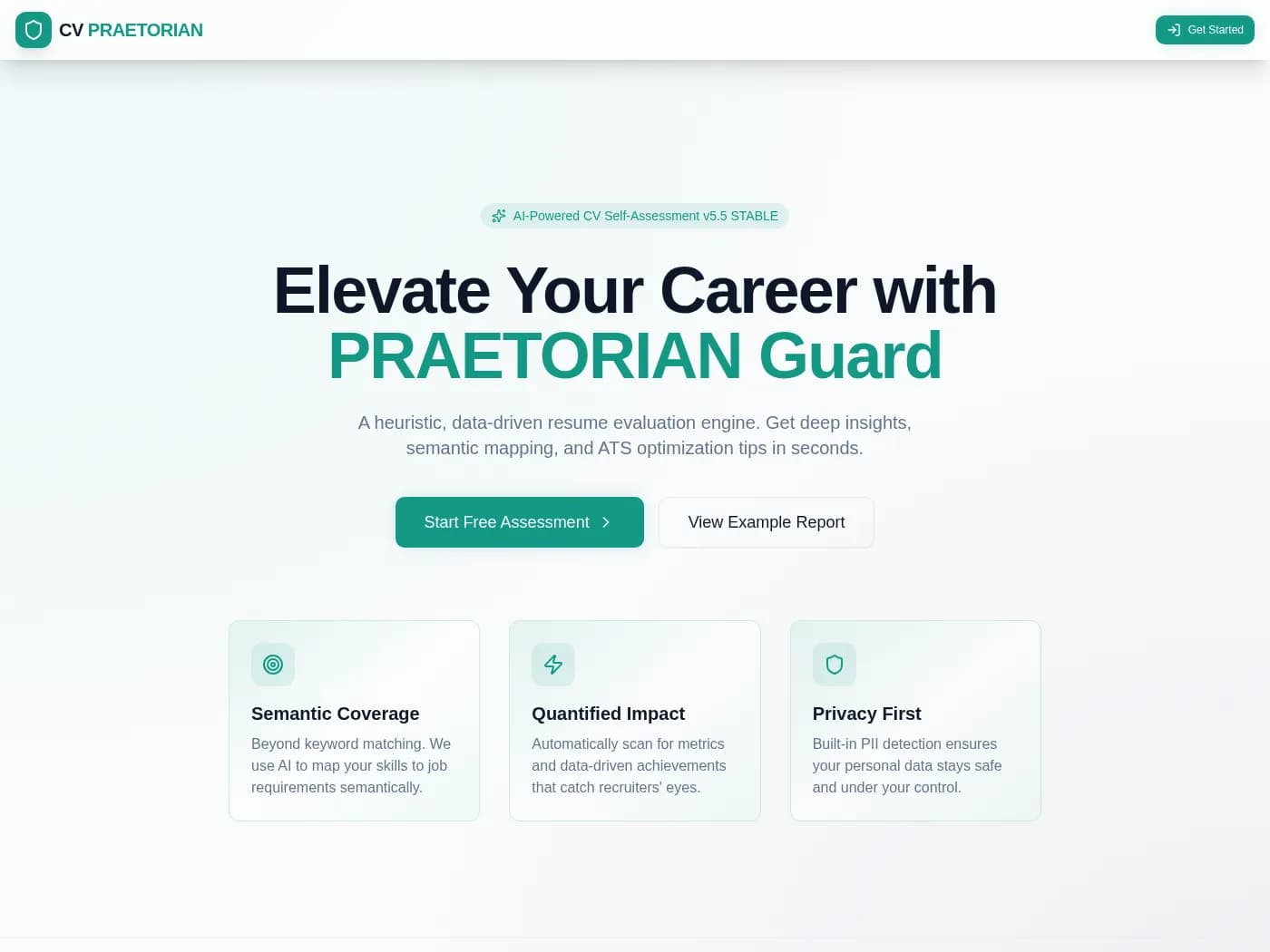 CV Praetorian App